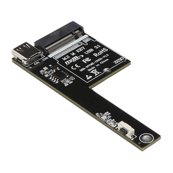 Адаптер NVME-USB 3.1 Type-C Адаптер твердотельного накопителя M2 Корпус ...