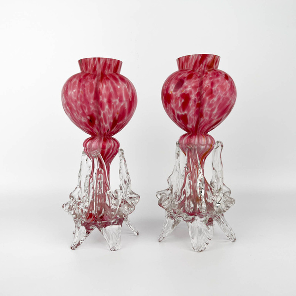 Пара ваз Triumph. Англия, стекло, 1880-1890 гг. купить по низким ценам в интернет-магазине OZON ...