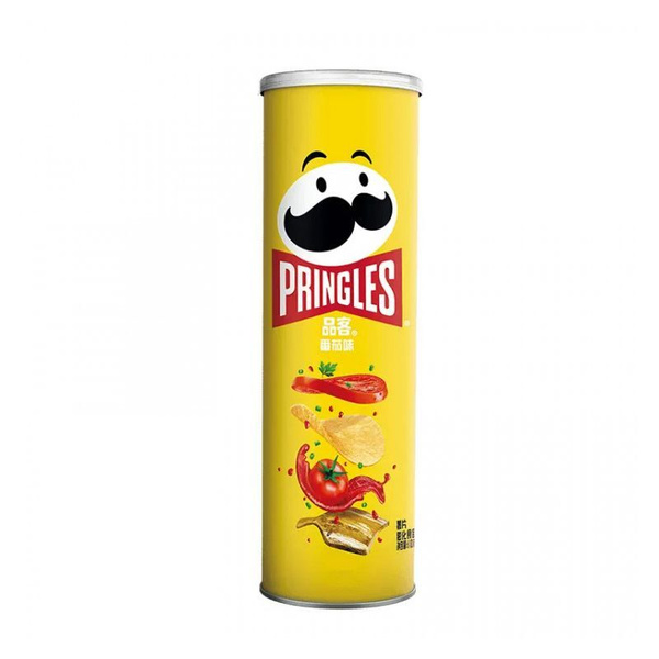 Чипсы Pringles со вкусом томатов 110 г, Китай купить на OZON по низкой цене (1928702338)