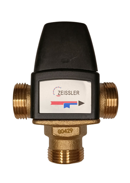 Термостатический смесительный клапан 3/4" ( 35-60С) kv/s 1.5 ZEISSLER арт. BL3110C03 купить на ...
