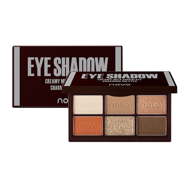 Палетка теней для век NOVO CHOCOLATE PALETTE тон 04 купить на OZON по ...