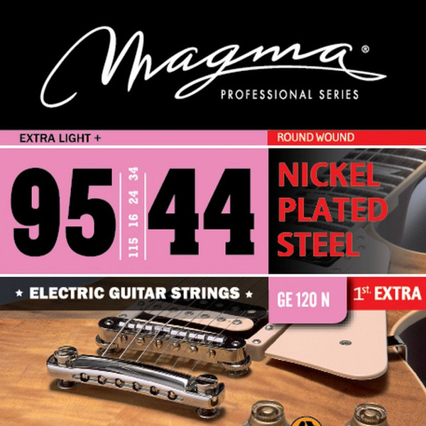 Комплект струн для электрогитары 9.5-44 Magma Strings GE120N купить на OZON по низкой цене ...