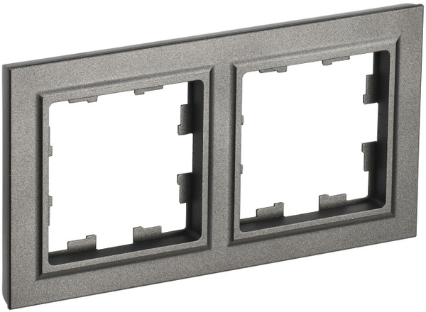 BRITE Рамка 2-местная РУ-2-БрШ шампань IEK - купить с доставкой по выгодным ценам в интернет ...