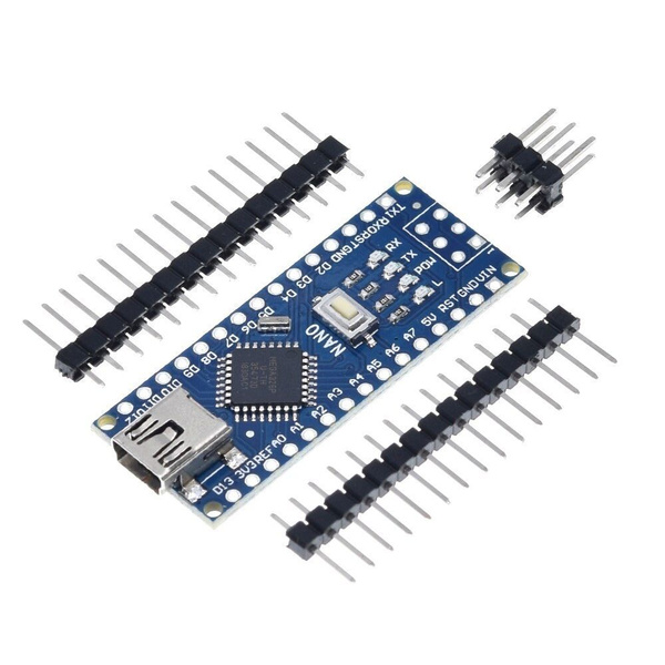 Контроллер Arduino Nano V30 на Atmega328p разъём Mini Usb купить с
