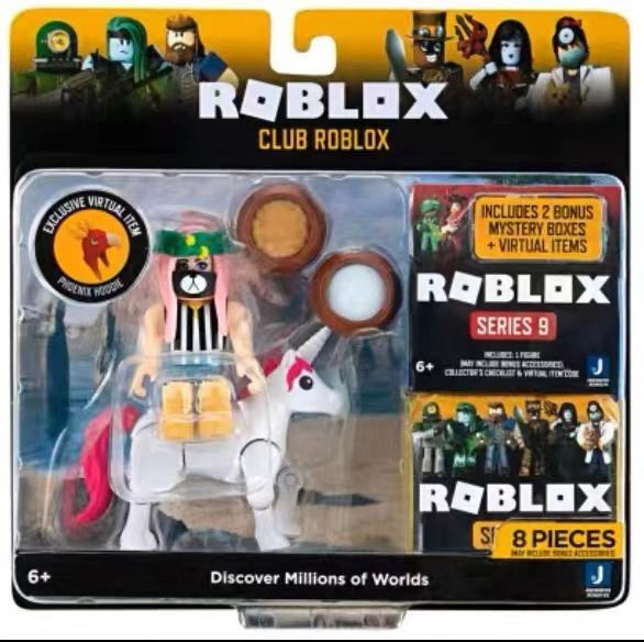 Roblox - Фигурка Club Roblox (Core) с аксессуарами+2 загадочных ...
