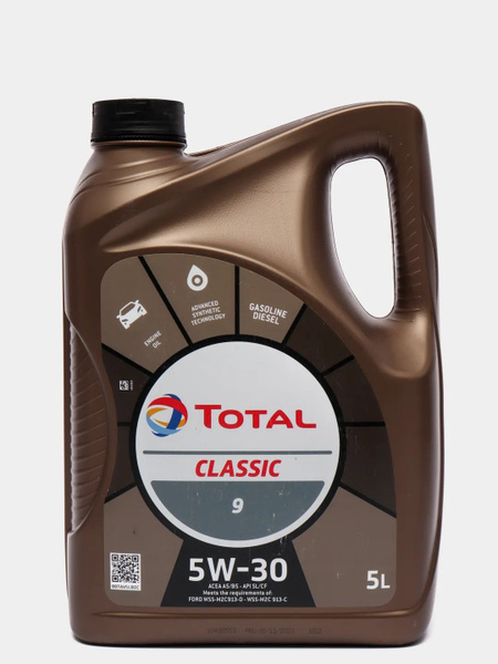 Масло моторное Total 5W-30 Синтетическое - купить в интернет-магазине ...