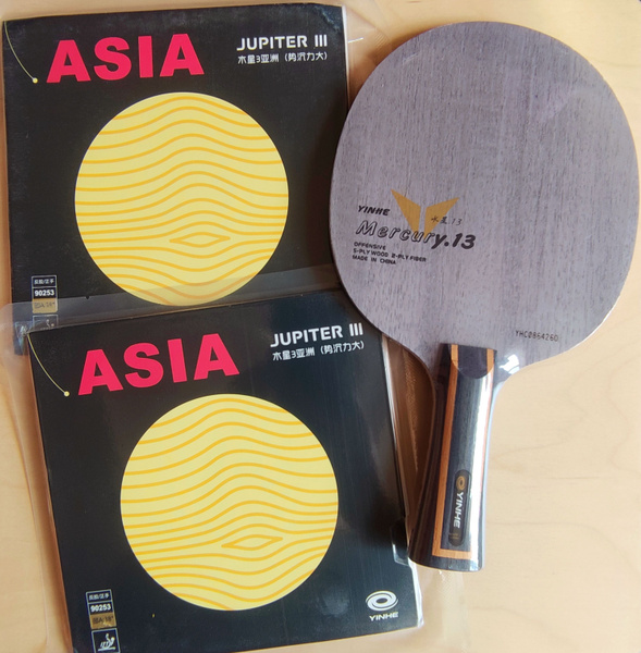 Профессиональна ракетка РУЧНАЯ СБОРКА для настольного тенниса. Yinhe Y ...