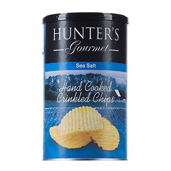 Чипсы картофельные с морской солью, Hunter's Gourmet, 140 г ...