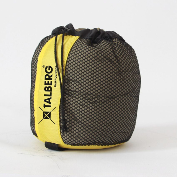 Компрессионный мешок сетчатый Talberg MESH SACK 5, черный-желтый купить ...