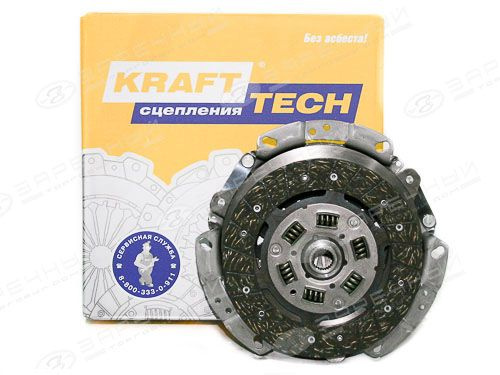 Сцепление Logan Largus дв 1 6 8 кл в сборе KRAFT TECH W03200D ...
