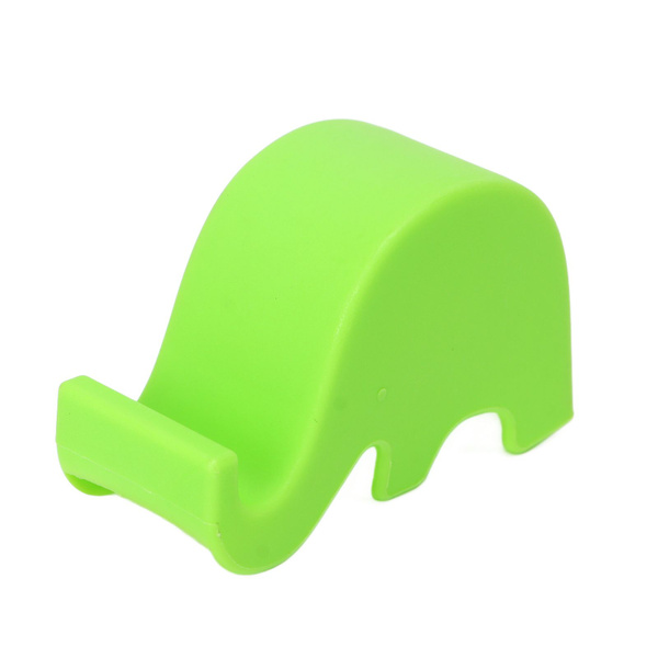 Стенд на мобильный телефон слона зеленый купить на OZON по низкой цене ...