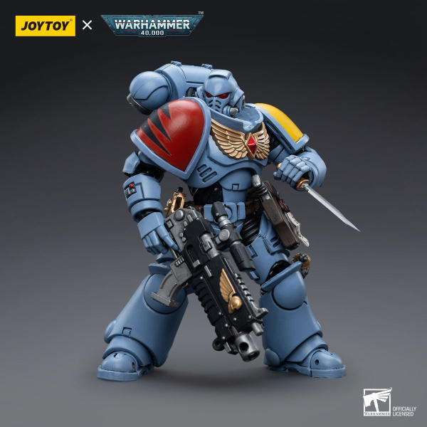 Подвижная фигурка 1/18 JOYTOY Warhammer 40K NEW Space Wolves ...