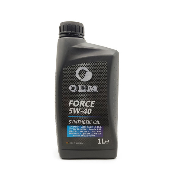 Масло моторное OEM 5W-40 Синтетическое - купить в интернет-магазине ...
