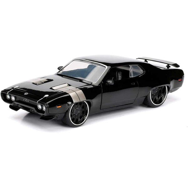Машинка Jada Toys DOM'S PLYMOUTH GTX FAST & FURIOUS 8 BLACK 1:24 DIE ...