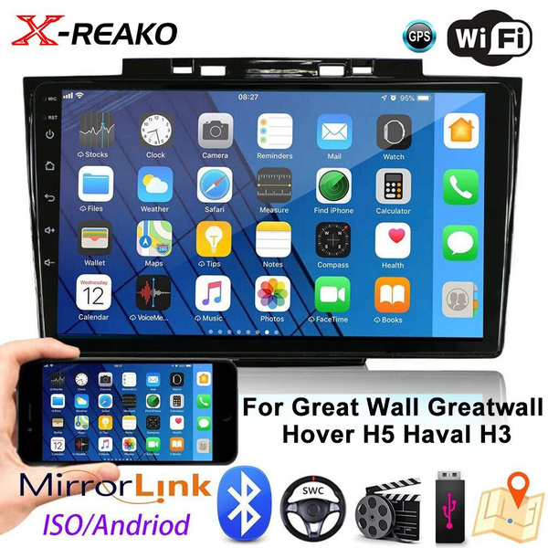 Mагнитола для GREAT WALL Hover Haval H5 / Грейт Волл Ховер Н5 Сенсорные кнопки Андроид Wifi GPS ...