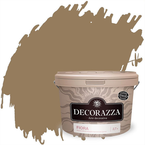 Краска Decorazza влагостойкая водно-дисперсионная для внутренних работ ...