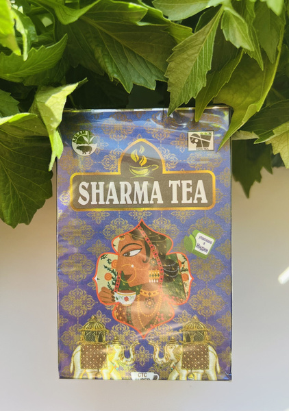 SHARMA TEA ASSAM Индийский чай чёрный гранулированный,байховый SUPER ...