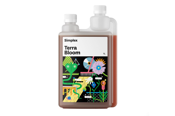 Органоминеральное удобрение на цветение для земли Simplex Terra Bloom 1 л. - купить с доставкой ...