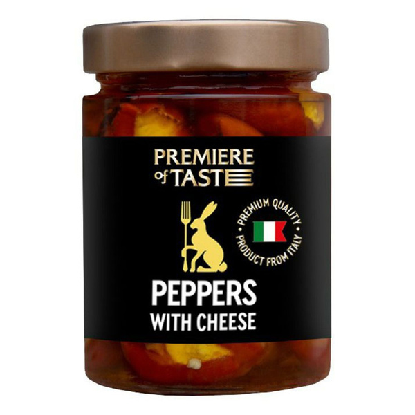 Перец Premiere of Taste фаршированный сыром 280 г - купить с доставкой ...