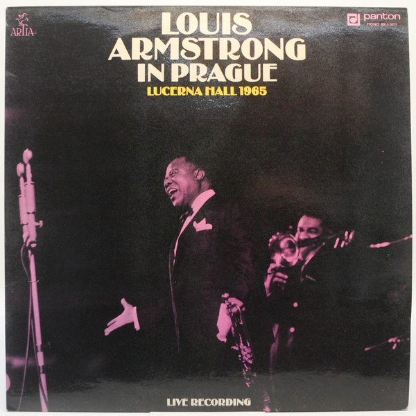 Виниловая пластинка Louis Armstrong Lucerna-1965 - Lucerna Hall-Prague ...