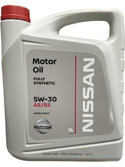 Масло моторное Nissan 5W-30 Синтетическое - купить в интернет-магазине ...