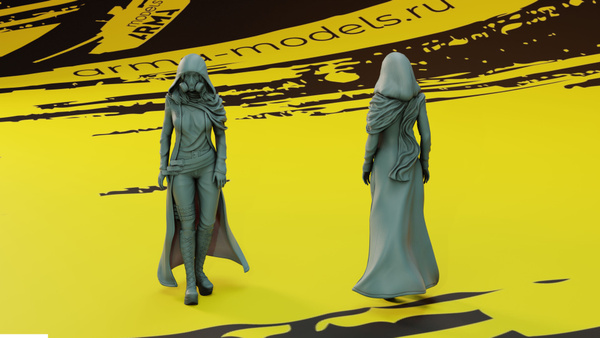 Arma Models AM35174 Фигура девушка сталкер - купить с доставкой по выгодным ценам в интернет ...