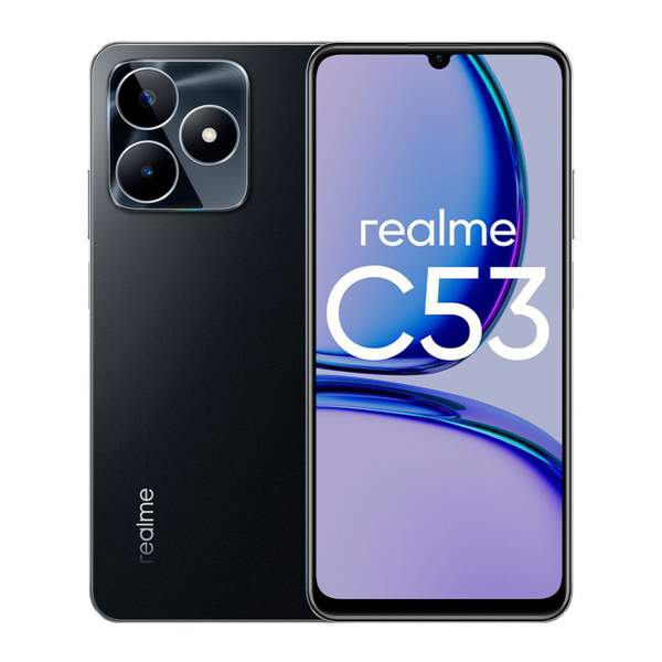 Смартфон realme C53 6+128GB Mighty Black (RMX3760) - купить по выгодной ...