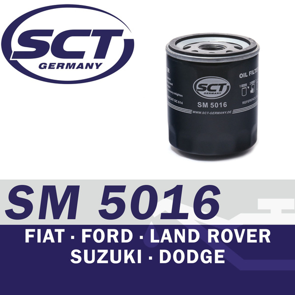 Фильтр масляный SCT Фильтр масляный ФОМ SСТ SM 5016 DODGE/CADILLAC/CHEVROLET/FORD/PONTIAC ...
