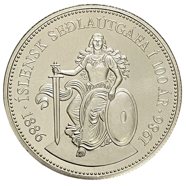 Исландия 500 крон 1986 г. (100 лет банкнотам в Исландии) - купить в интернет-магазине OZON с ...