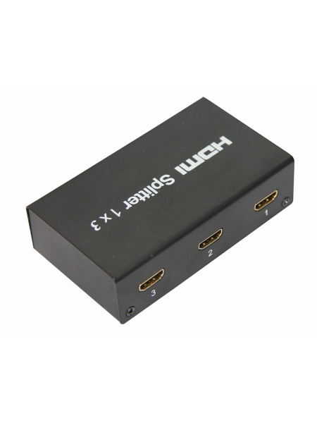Делитель гнездо HDMI на 3 гнезда HDMI, металл REXANT - купить с ...