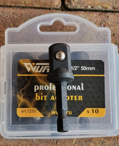 Держатель головок WURZ Адаптер для головок 1/2 50мм 1250, 50 мм ...