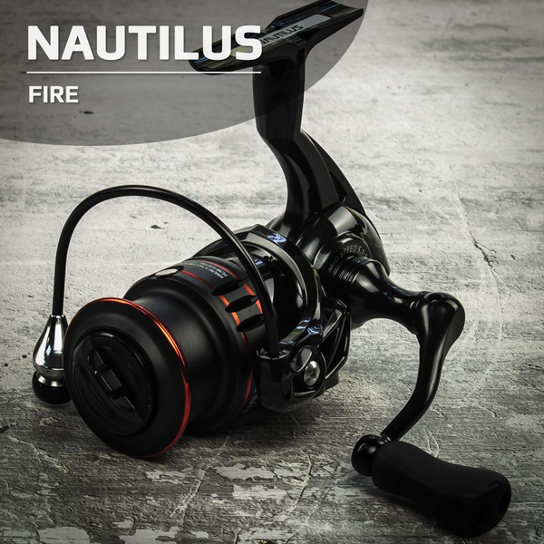 Катушка Nautilus Fire FD Spinning Reel 2024, Безынерционная, 2000, Передний фрикцион купить c ...
