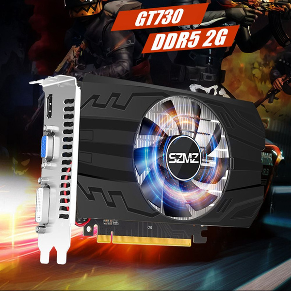 Видеокарта GeForce GT 730, 2 ГБ DDR5 - купить по низким ценам в интернет-магазине OZON (1189150579)