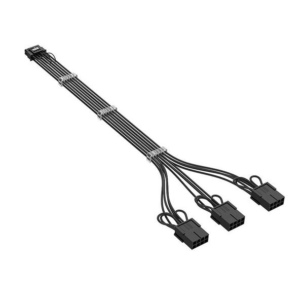 Кабель графической видеокарты PCI-e 16Pin PCIE для подключения GPU к 3 ...
