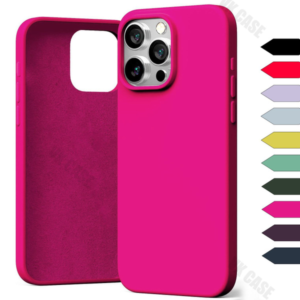 Силиконовый чехол для iPhone 15 Pro Max / Айфон 15 Про Макс, розовый ...