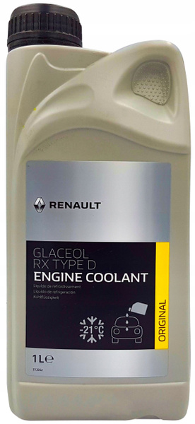 Антифриз Renault Glaceol RX Type D G11 Engine Coolant - 21C, Готовый ...