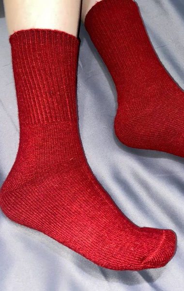 Комплект носков Женский Osko, размер 38, 39 На любой сезон красный Китай купить c доставкой на ...