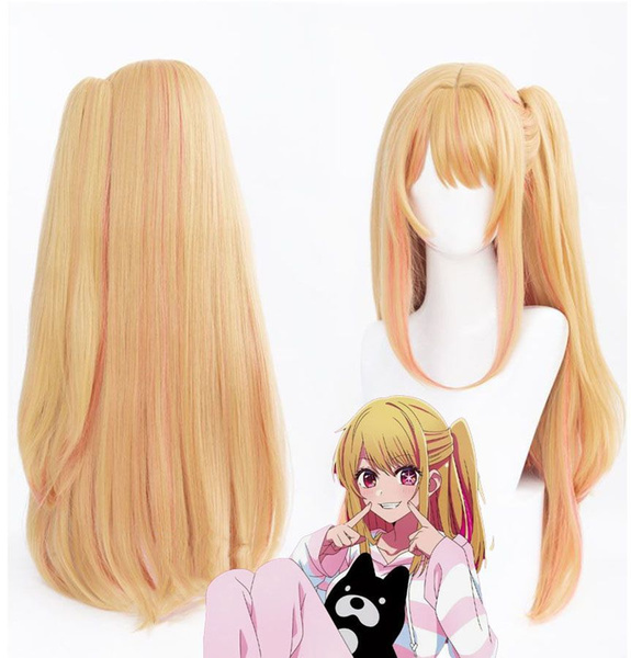 Парик для косплея карнавальный Руби Хосино / Ruby Hoshino из аниме Ребёнок идола / Oshi no Ko ...