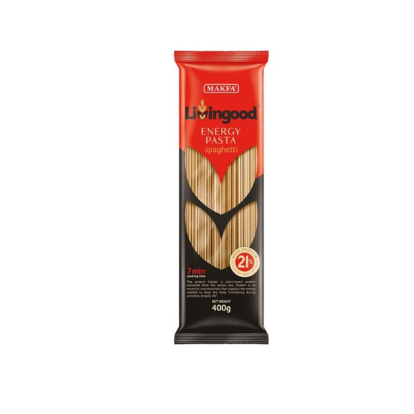 Спагетти Makfa Livingood Energy Pasta Spaghetti, 400г (3 шт) - купить с ...