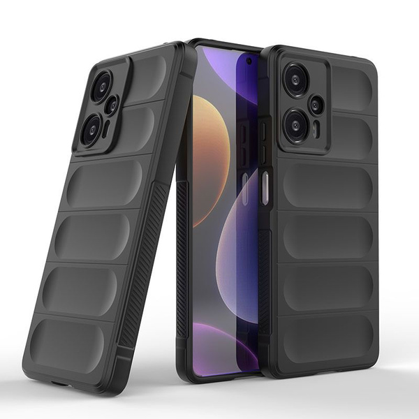 Противоударный чехол Flexible Case для Poco F5 (черный) - купить с ...