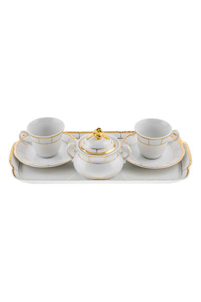 Набор кофейный Thun "Золотая вафелька", на 2 перс. - купить по выгодной цене в интернет-магазине ...