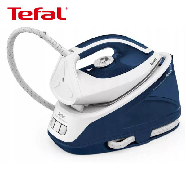 Tefal Парогенератор Express Essential SV6116E0, белый, синий - купить с ...