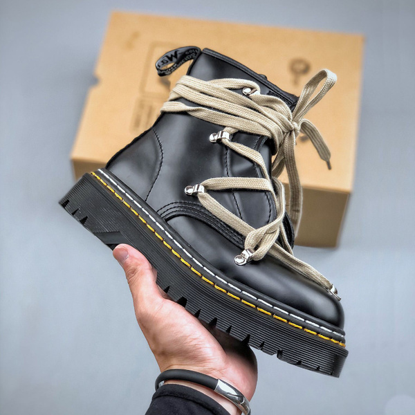 Ботинки Мужской, Женский Dr. Martens черный матовый, хаки, размер 43 ...