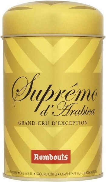 Rombouts Supremo d Arabica кофе молотый 250 г арабика 100% ж/б - купить ...