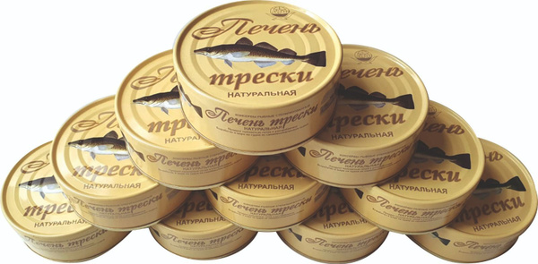 Печень трески натуральная АО АТФ ("Архангельский траловый флот ...