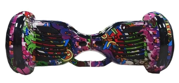 Гироскутер Kugoo smart jilong_Граффитти 10.5, синий, белый - купить по ...