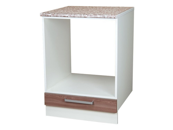 Тумба для духового шкафа cо столешницей Стиль 600*600*850 (ясень шимо ...