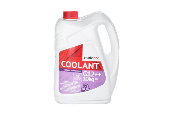Антифриз METACO Metaco 998-14030 готовый | METACO COOLANT G12 ++ -40 10 ...