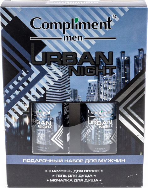 Косметический набор Compliment / Комплимент Men urban night подарочный ...