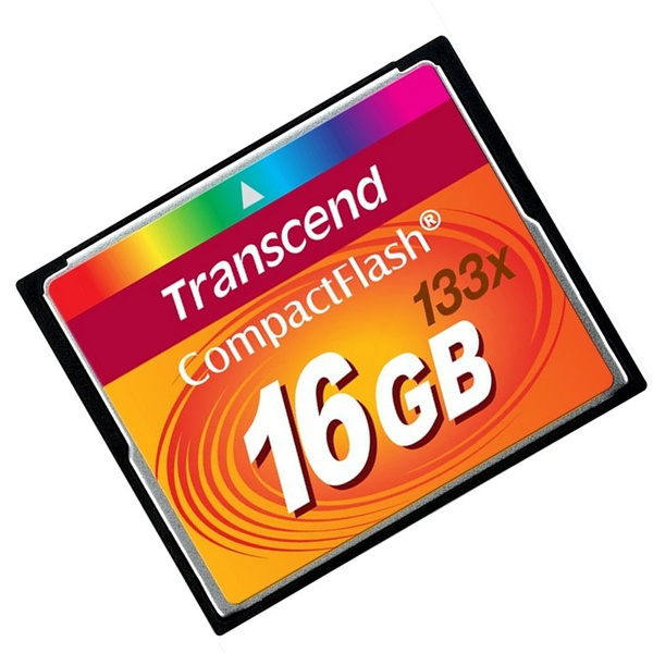 Карта памяти CF Transcend Compact Flash 133x 16Gb купить на OZON по ...